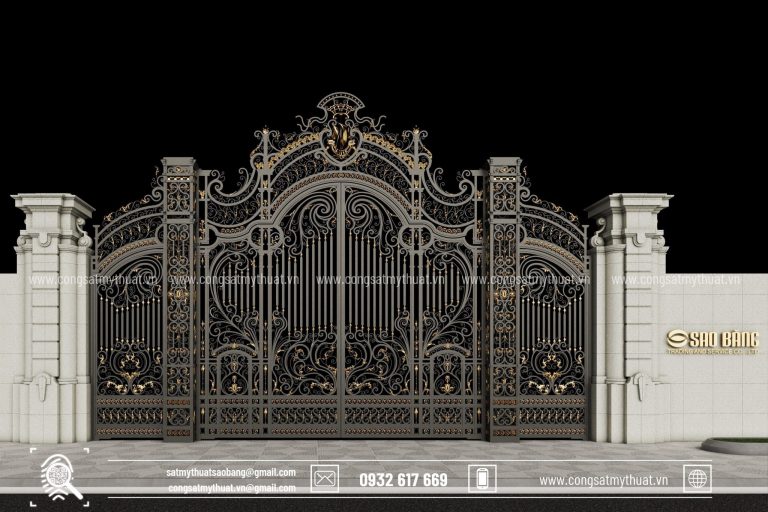 Cổng mỹ thuật CSSB-0021 sang trọng bậc nhất - Giá ưu đãi